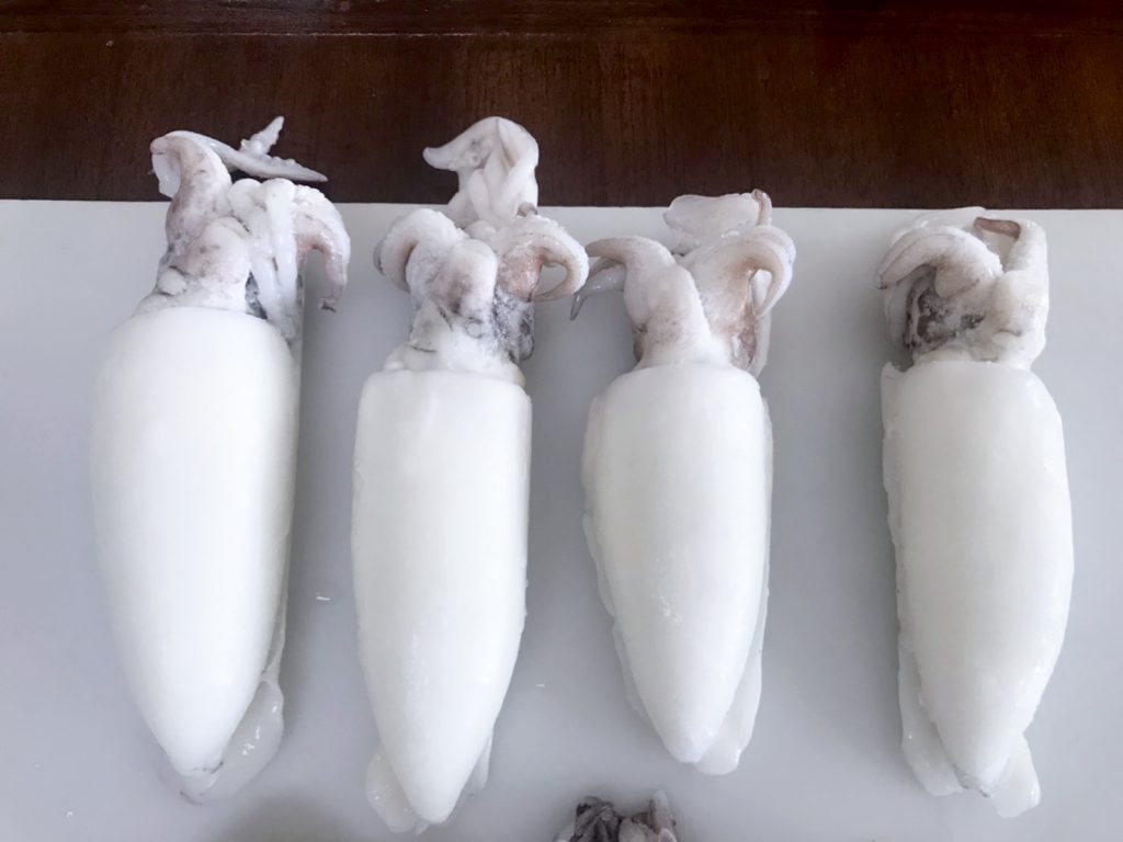 Cuttlefish Whole clean Big size - Ranong Frozen Foods Co.,LTD.