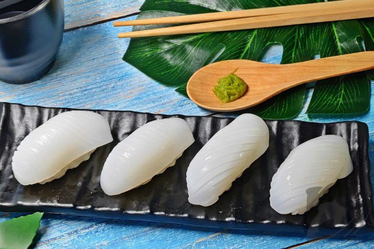 Frozen Soft Cuttlefish Slice SASHIMI - Ranong Frozen Foods Co.,LTD.